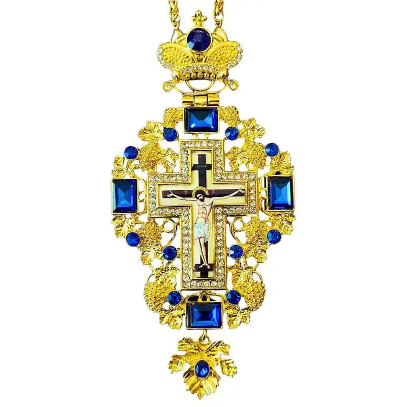 Clergy Cross - Cross Vine - 4 Color Options — Blessed Celebration