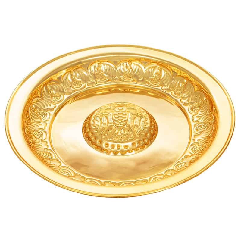 Holy Bread Disc - Gold Plated or Silver — Blessed Celebration
