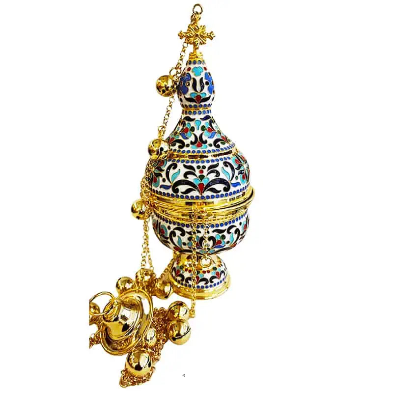 Enamel Censer - Traditional — Blessed Celebration