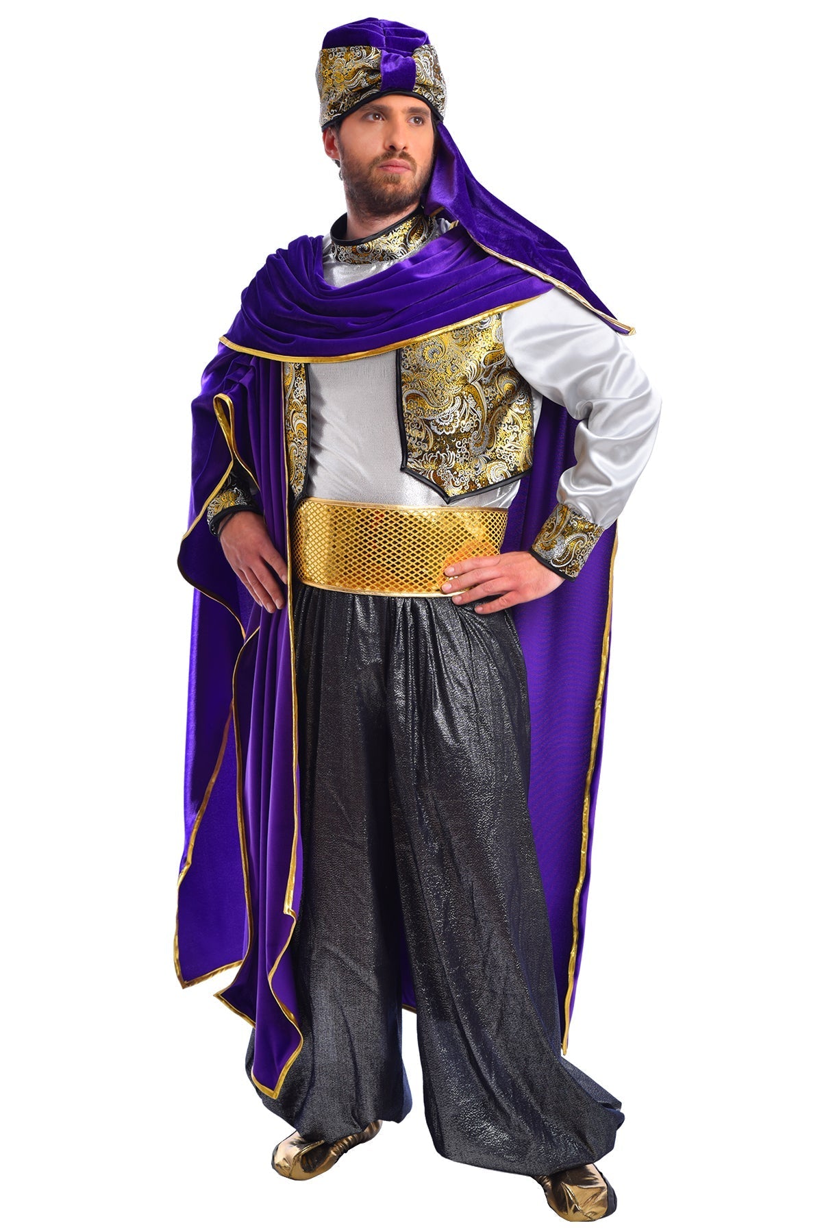 Arabian King Costume - Style 2- Adult Male — Blessed Celebration