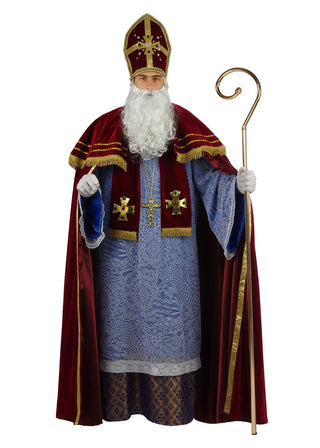 Christmas Burgundy Saint Nicholas Costume - Adult Male — Blessed ...