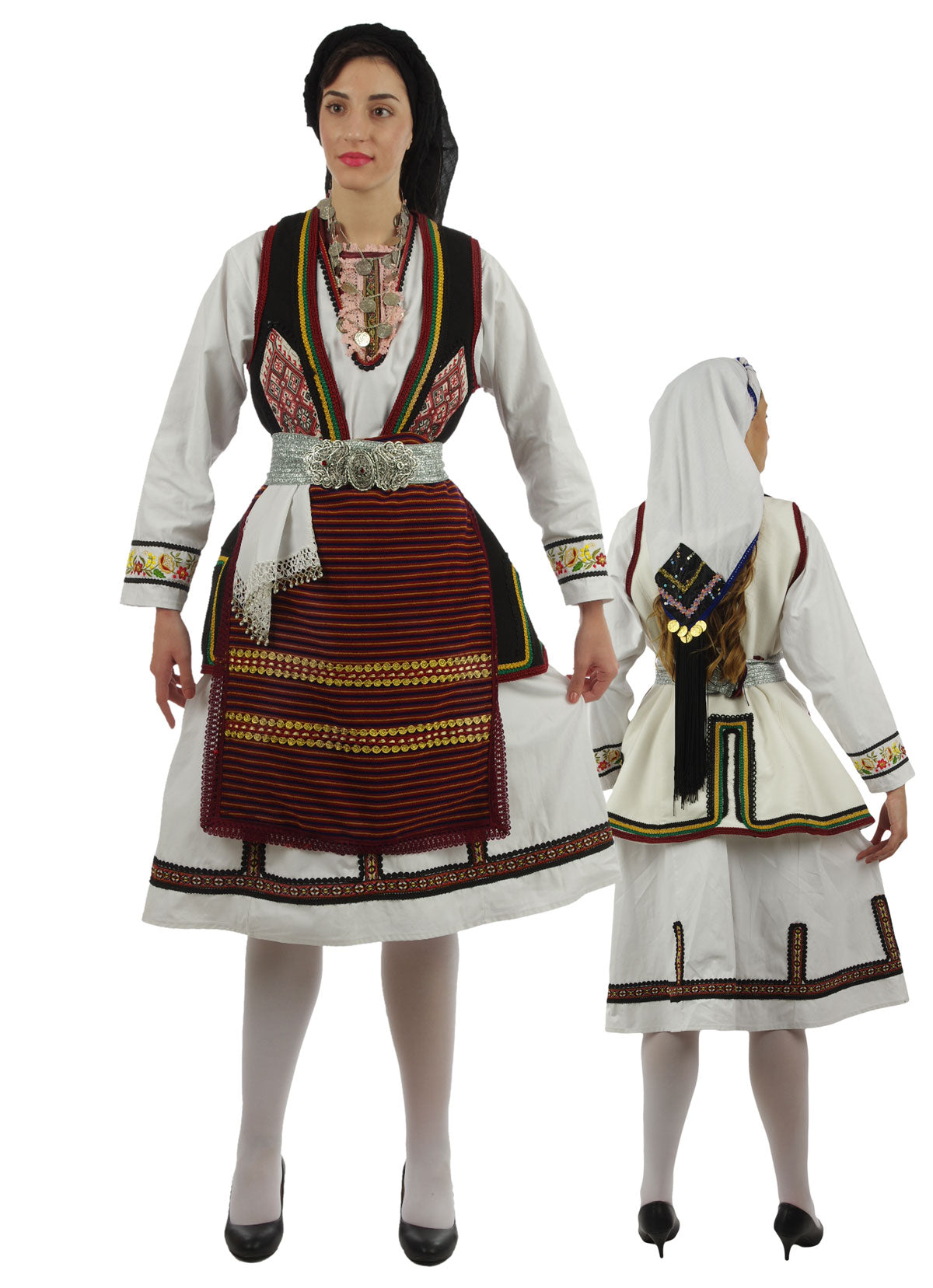 Greek Costume Amalia Lux Woman — Blessed Celebration