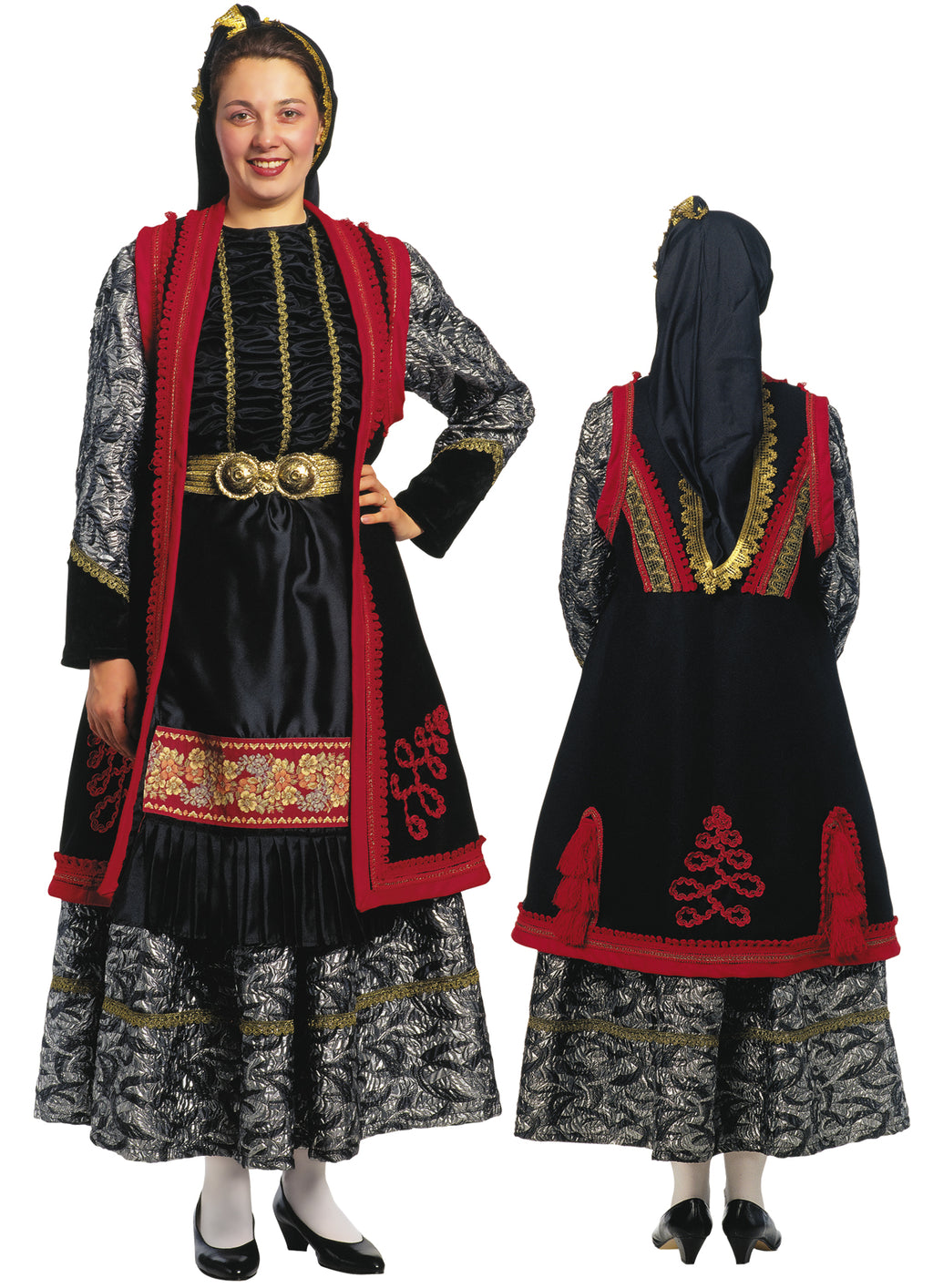 Woman Greek Costumes | Female Traditional Greek Dance Costume — Blessed ...