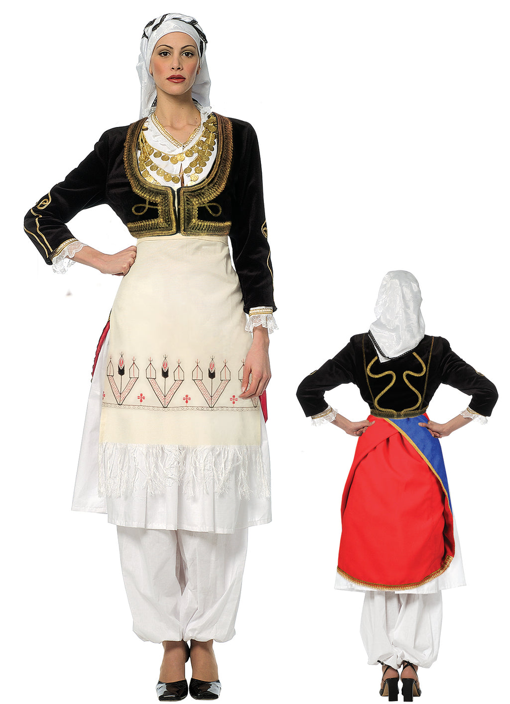 Woman Greek Costumes | Female Traditional Greek Dance Costume — Blessed ...