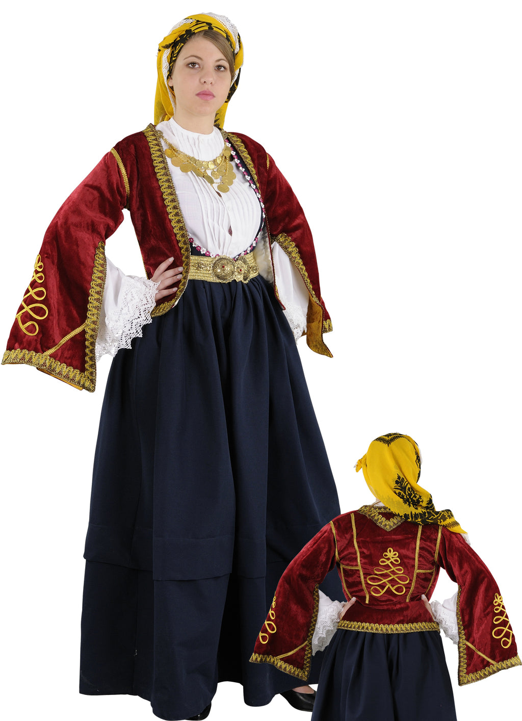 Woman Greek Costumes | Female Traditional Greek Dance Costume — Blessed ...