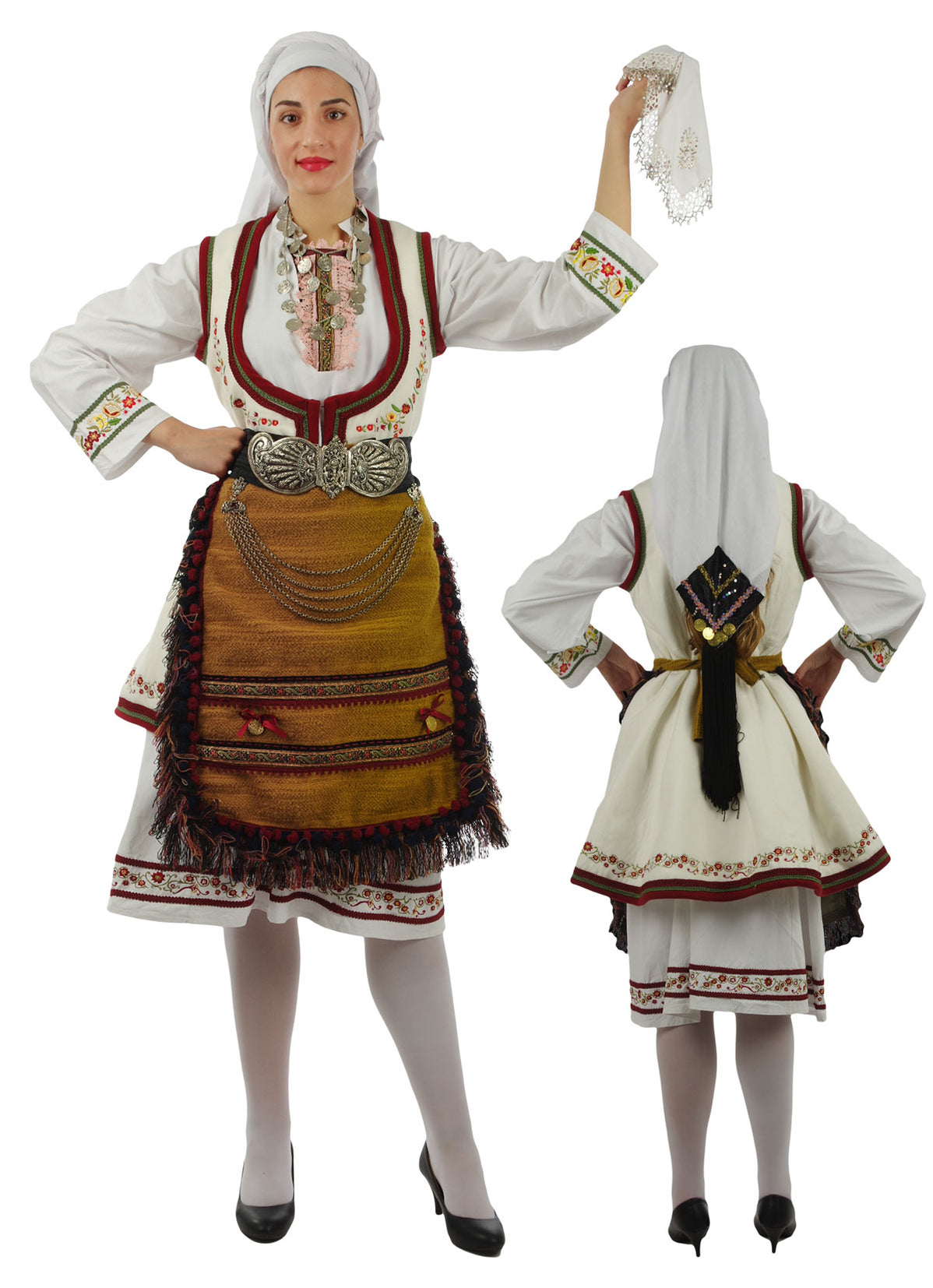 Woman Greek Costumes | Female Traditional Greek Dance Costume — Blessed ...