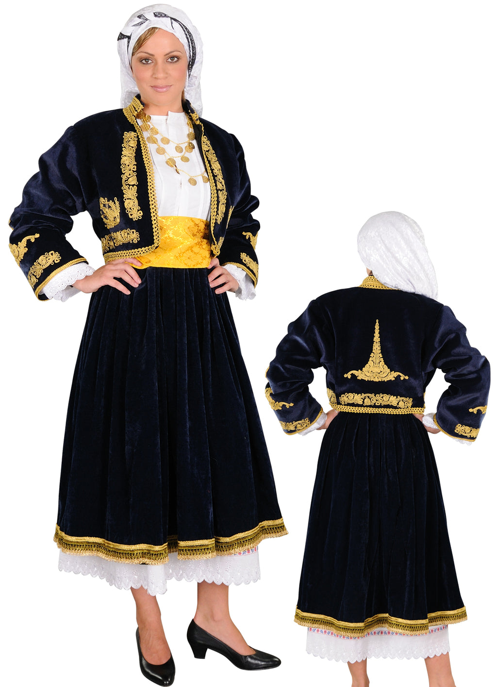 Woman Greek Costumes | Female Traditional Greek Dance Costume — Blessed ...