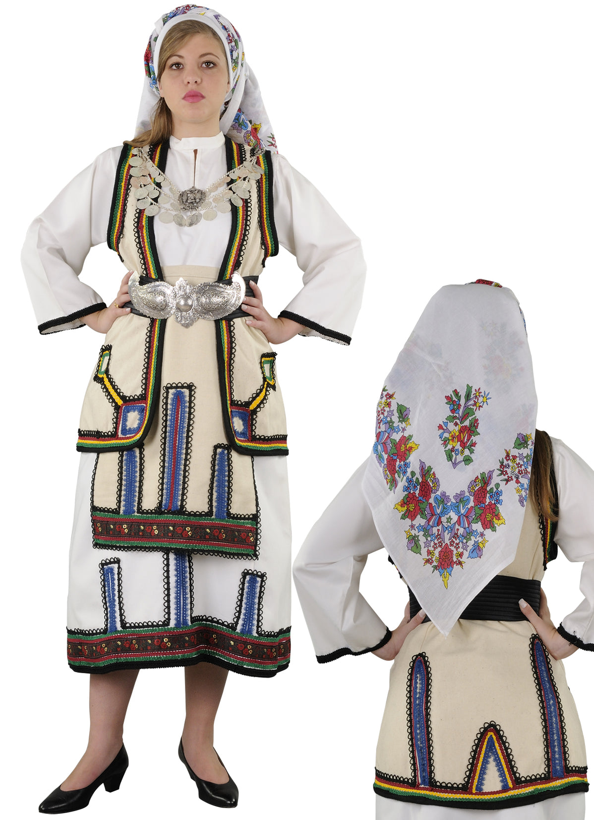 Woman Greek Costumes | Female Traditional Greek Dance Costume — Blessed ...