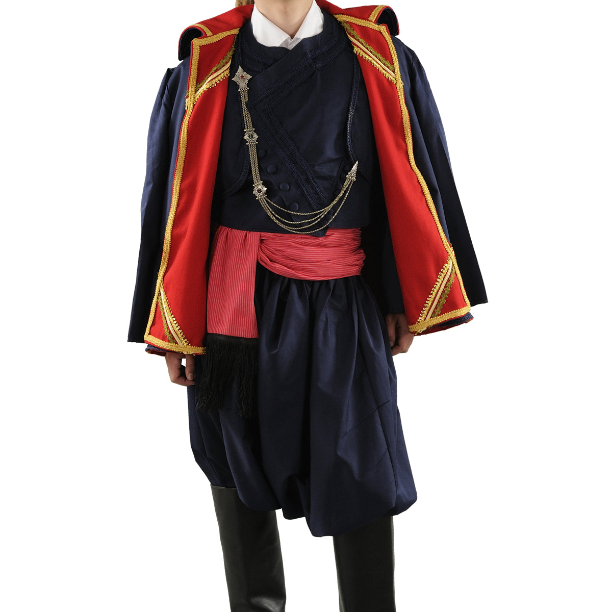 Greek Costume Crete Man with Coat — Blessed Celebration