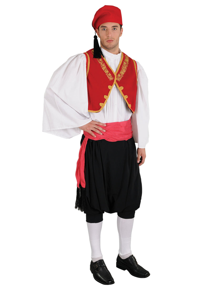 Greek Dancer Costume for Men | Traditional Adult Male Costume — Blessed ...