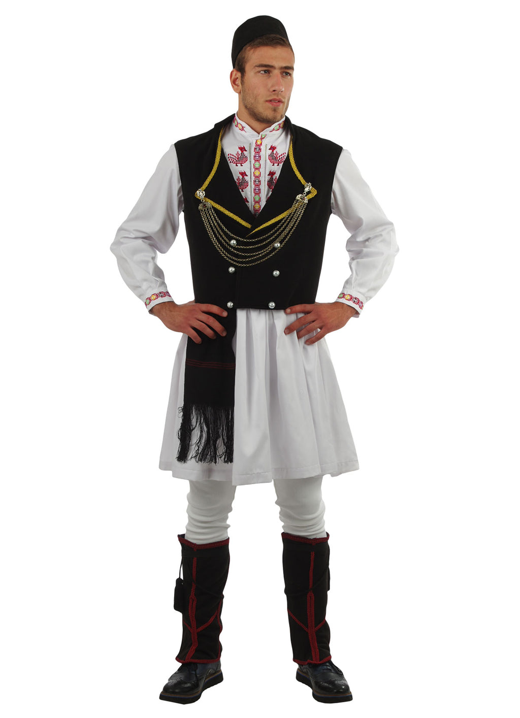 Greek Dancer Costume for Men | Traditional Adult Male Costume — Blessed ...