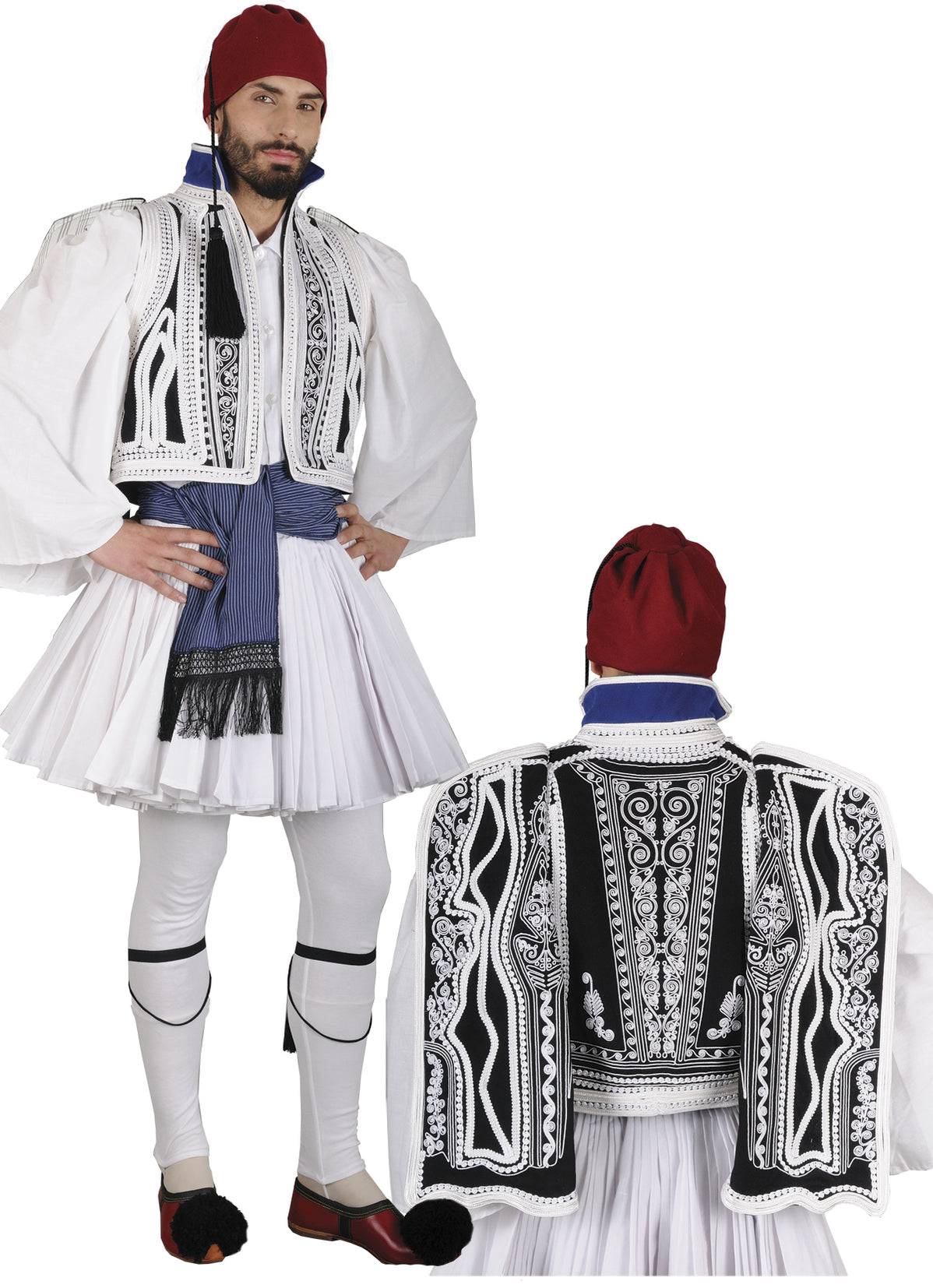 Greek Dancer Costume for Men | Traditional Adult Male Costume — Blessed ...