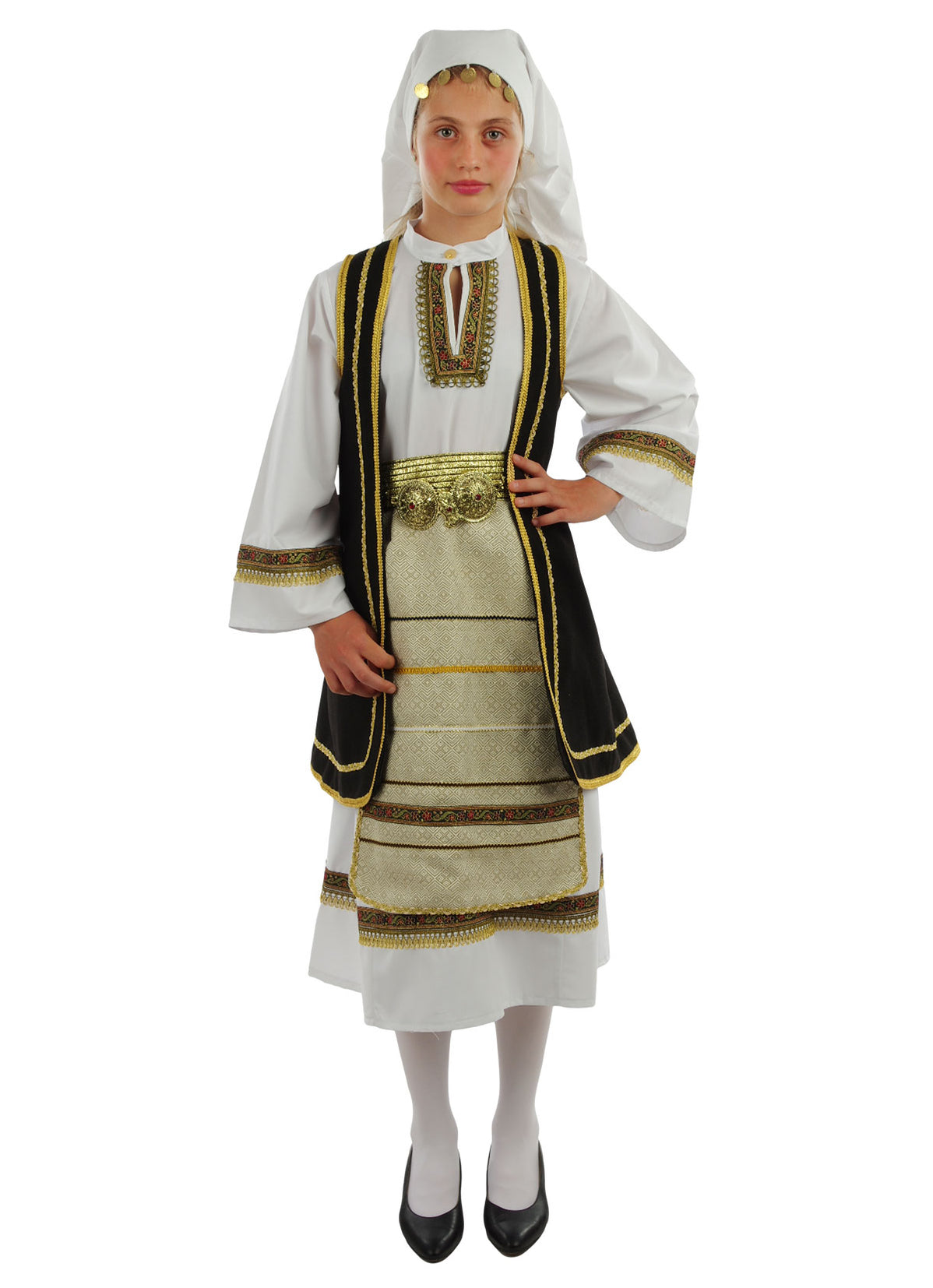 Traditional Greek Girl Costume | Greek dance dress — Blessed Celebration