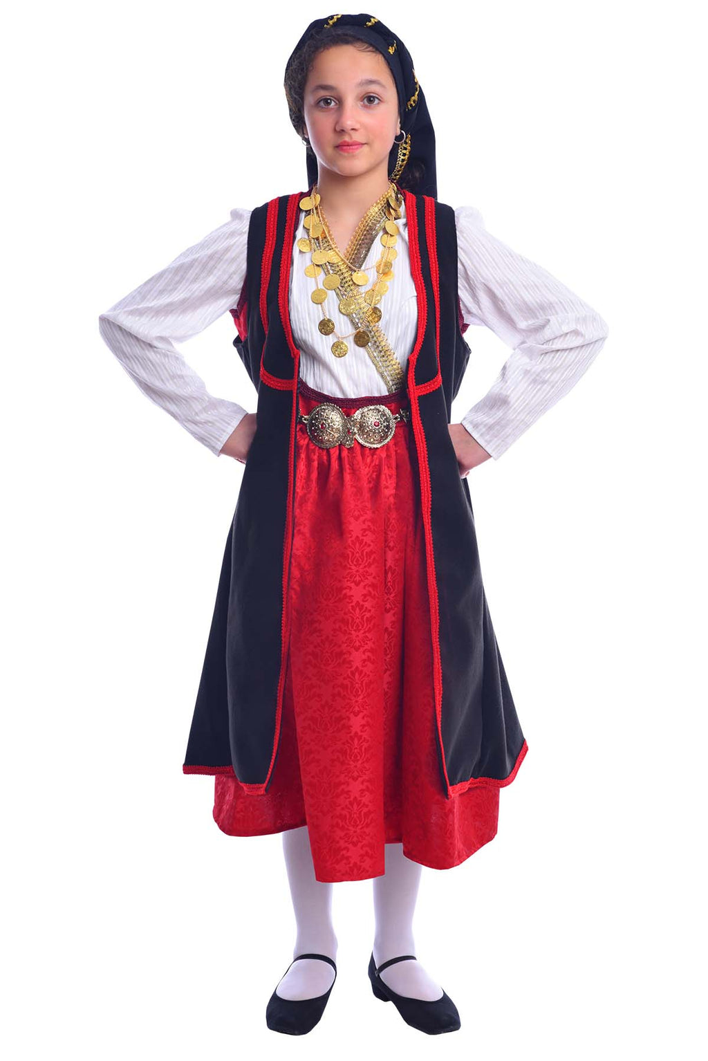 Traditional Greek Girl Costume | Greek dance dress — Blessed Celebration