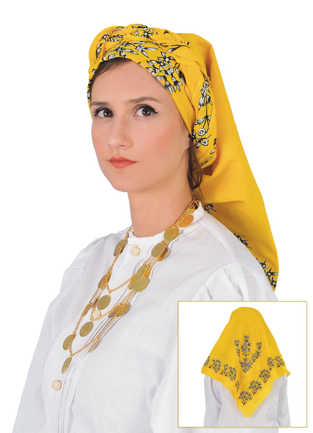 Greek Traditional & Orthodox Headscarf | Female Headscarves for Sale ...