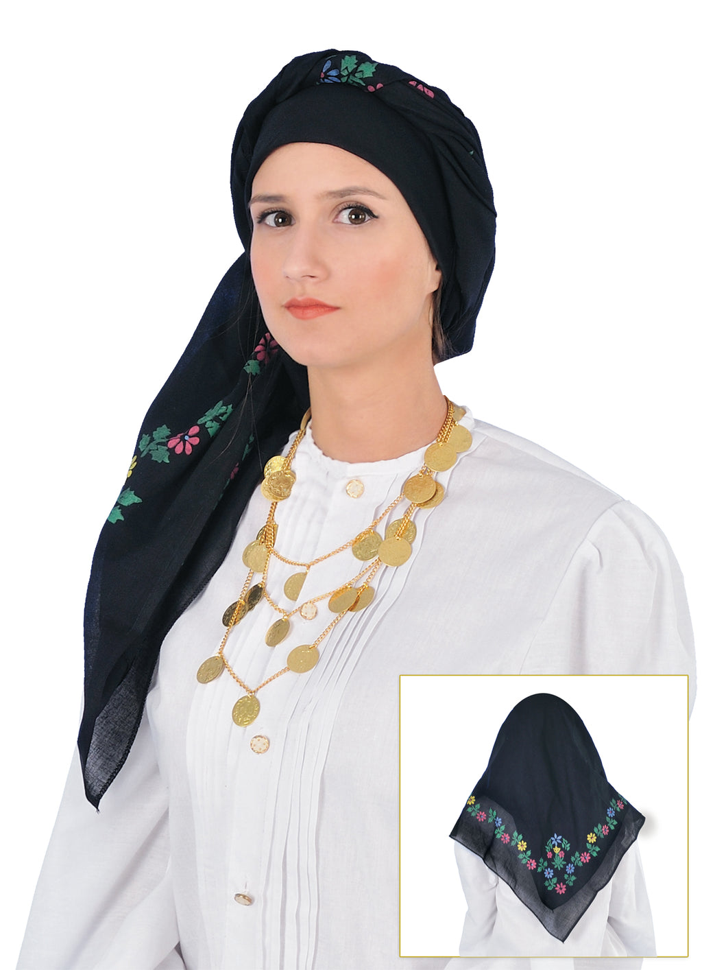 Greek Traditional & Orthodox Headscarf | Female Headscarves for Sale ...