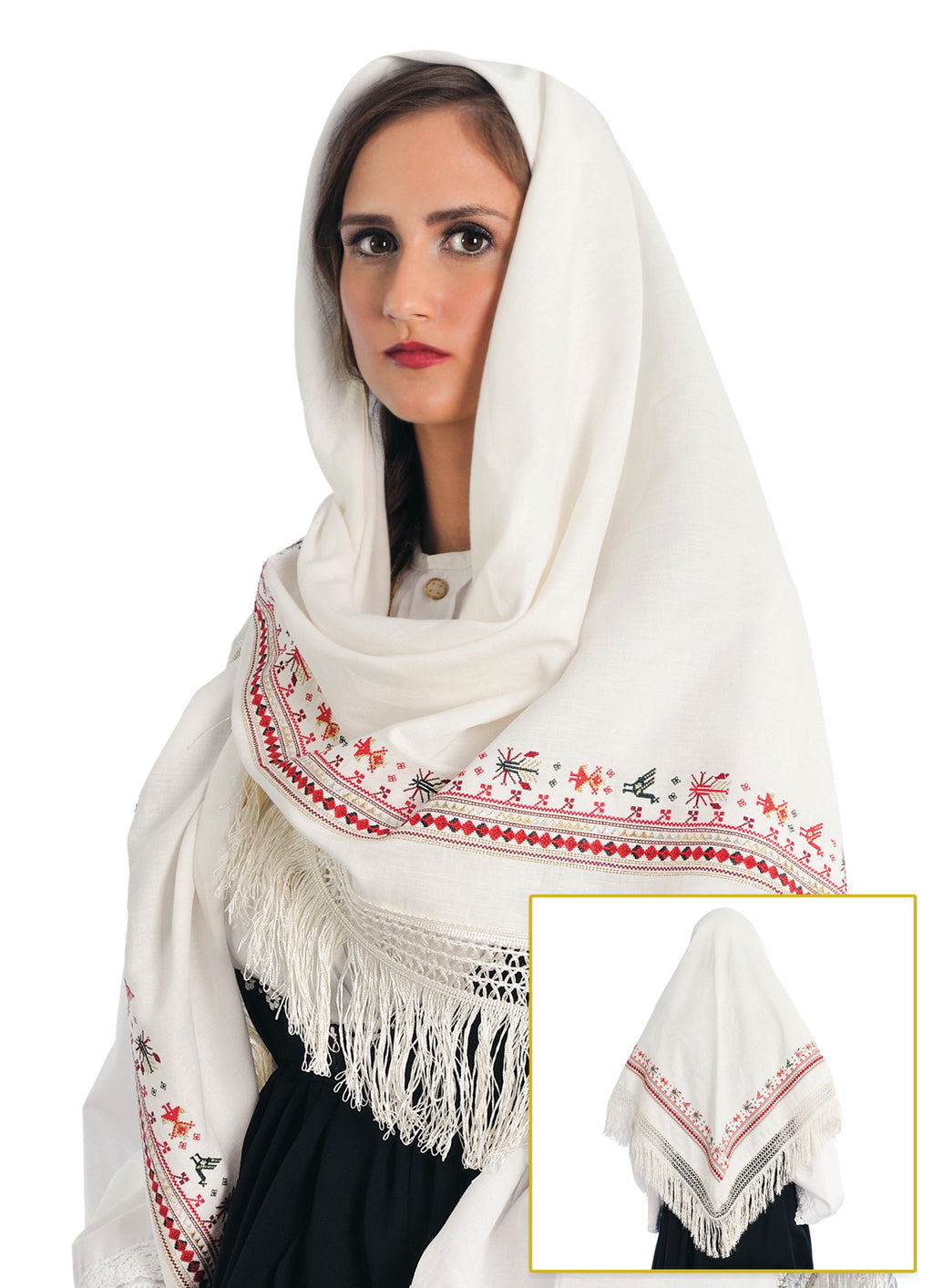 Greek Traditional & Orthodox Headscarf | Female Headscarves for Sale ...