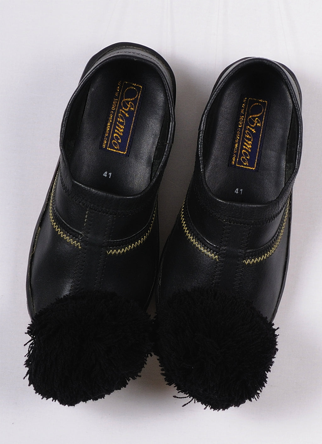 Tsarouchi Red & Black Shoes | Traditional Greek Shoes — Blessed Celebration