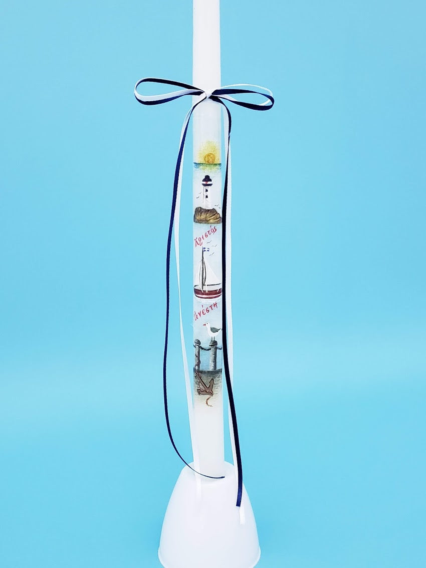 Eastern Orthodox Easter Candle — Blessed Celebration