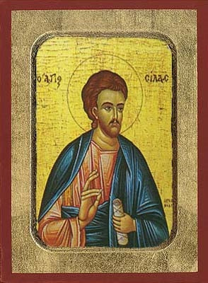 Silas the Apostle Greek Orthodox Icon — Blessed Celebration