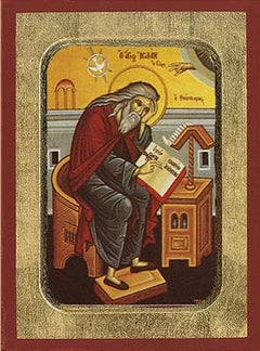 Saint Isaac of Syria Greek Orthodox Icon — Blessed Celebration