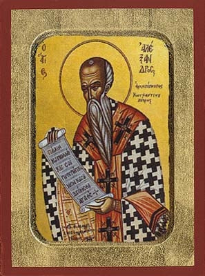 Saint Alexander, Patriarch of Constantinople Greek Orthodox Icon ...
